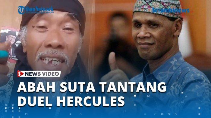 VIDEO - 'Jawara Garut' Abah Suta Tantang Duel Hercules, Gegara Geram Dukung Prabowo ...