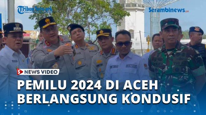 VIDEO - Kegiatan Pemungutan Suara di Banda Aceh Berlangsung Aman dan ...