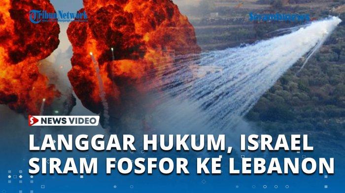 VIDEO - Lebanon Selatan Dihujani Bom Fosfor Putih Israel, Bukti Zionis ...