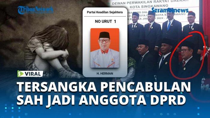 VIDEO VIRAL Anggota DPRD Singkawang Tersangka Pencabulan Anak Dibawah Umur tetap Dilantik ...