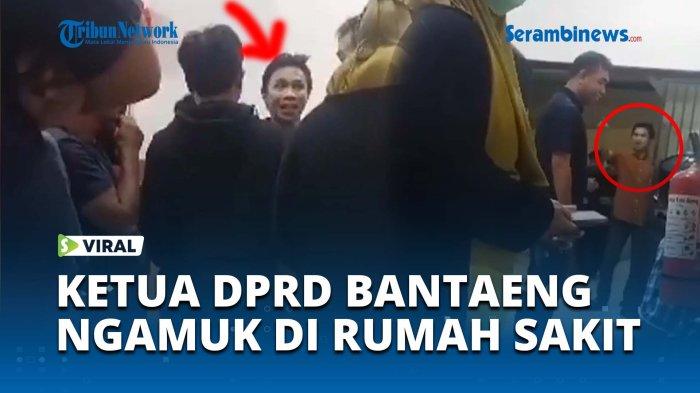 VIDEO VIRAL Ketua DPRD Bantaeng Ngamuk di Rumah Sakit Gegara Ditertawai Sekuriti - Serambinews.com