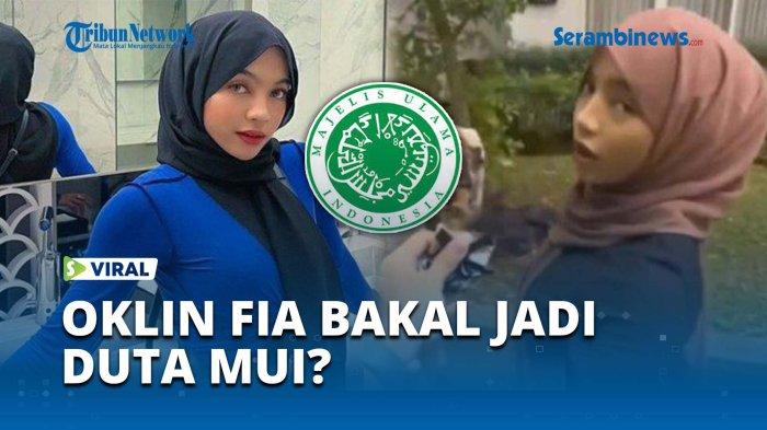 VIDEO VIRAL Konten Makan Es Krim tak Senonoh, Oklin Fia Malah Bakal Dijadikan Duta MUI ...