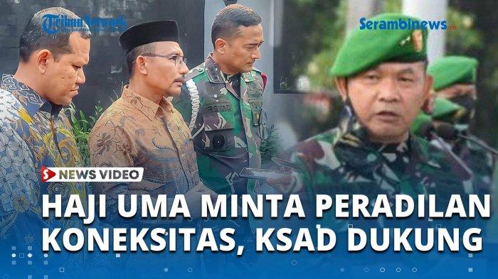 VIDEO - Haji Uma Minta Peradilan Koneksitas Kasus Imam Masykur, KSAD Dudung Mendukung ...