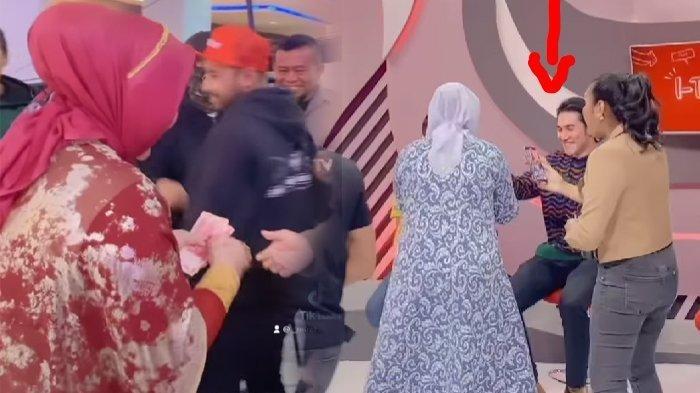 Aksi Mira Hayati Bawa Duit Segepok Bagi-bagi THR ke Kru TV, Raffi Ahmad ...