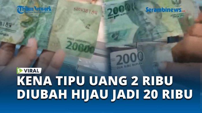VIDEO Viral Dikira Uang Rp 20 Ribu Ternyata Rp 2000, Pedagang Kosmetik ...