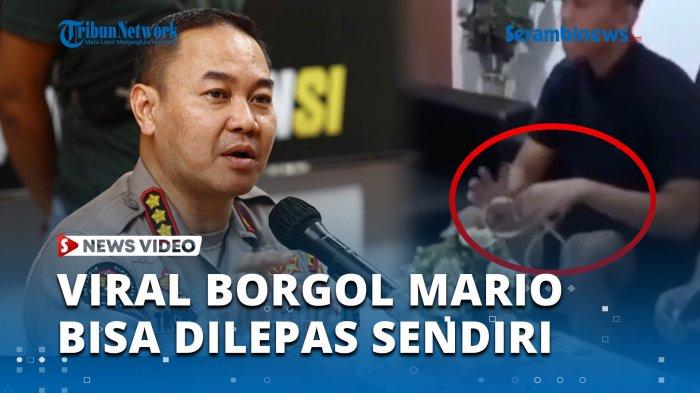 VIDEO Viral Mario Dandy Lepas Borgol Kabel Ties, Polisi Sebut Video ...