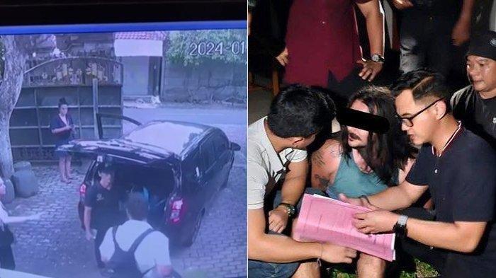 Bule WNA AS yang Pukul Satpam di Bali Ditangkap, Pelaku Hajar Kasatreskrim saat Diamankan ...