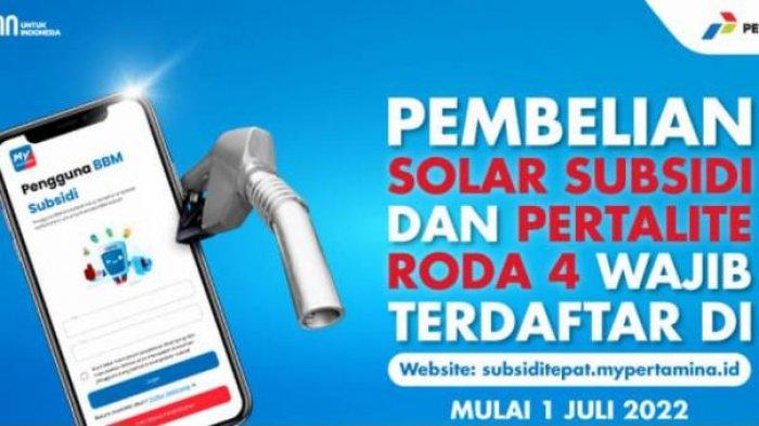 Berlaku di Banda Aceh, Begini Cara Daftar MyPertamina untuk Beli Solar dan Pertalite ...