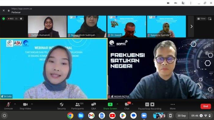 Wamenkominfo Nezar Patria Jadi Keynote Speaker pada Webinar Internasional Universitas Esa Unggul ...