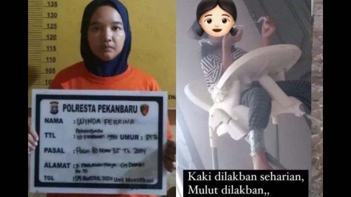 Winda Febrina Pemilik Daycare Pekanbaru Jadi Tersangka Usai Siksa Anak ...