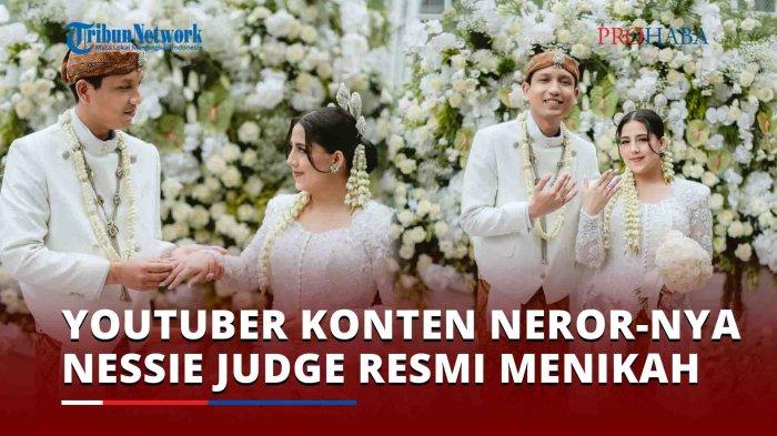 VIDEO YouTuber Konten Neror-nya Nessie Judge Resmi Menikah dengan Andryan Dutagama - Serambinews.com