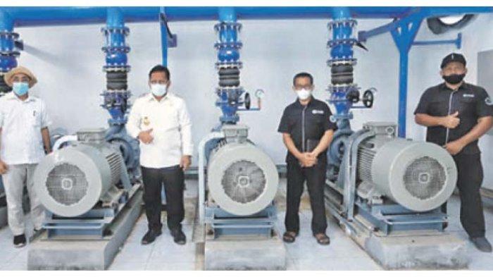 Boster Air Minum Berkapasitas 3.000 Liter Milik PDAM Tirta Daroy Mampu ...