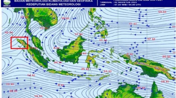 Awas! Kecepatan Angin Capai 80 Km/Jam, BMKG Ingatkan Potensi Gelombang Tinggi di Perairan Sabang ...