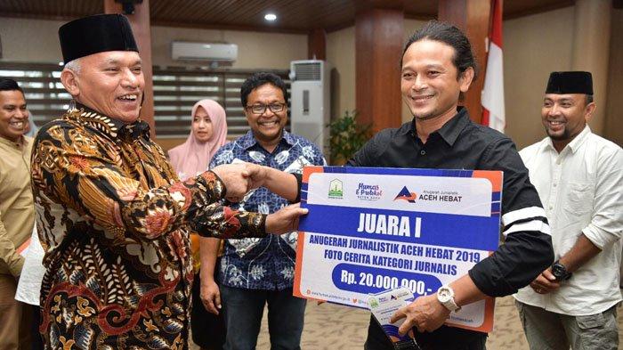 Pemerintah Aceh Serahkan Anugerah Jurnalistik Aceh Hebat 2019, Ini Para ...