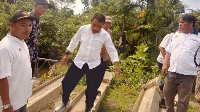 Jembatan Lalla Simeulue Ambruk akan Diperbaiki, Bahan Material dari Provinsi Sudah Tiba di ...