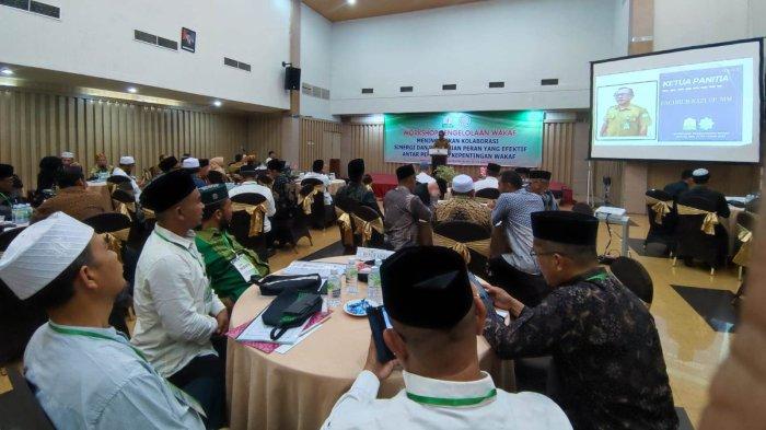 Workshop Baitul Mal Aceh, Pendataan Wakaf Disorot - Serambinews.com