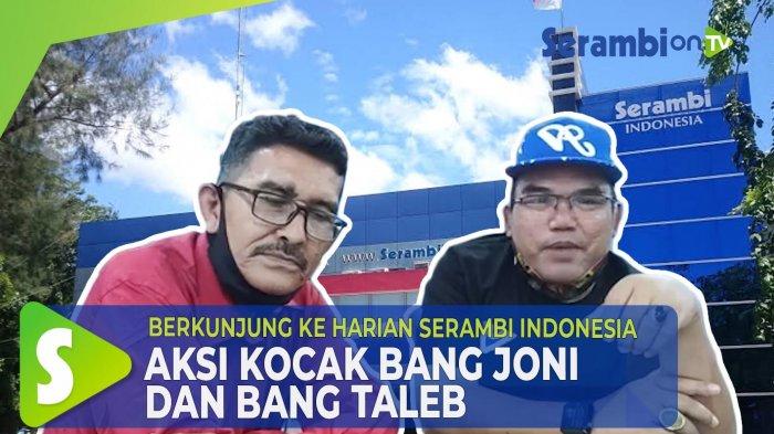 VIDEO - Asi Dua Bintang Eumpang Breuh di Kantor Serambi, Ngakak Saat ...