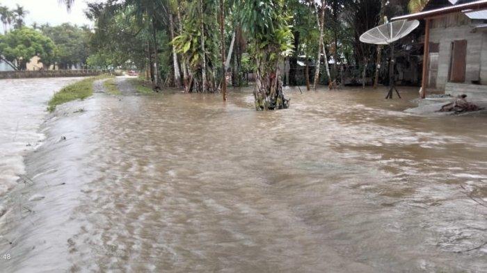 Banjir Dua Desa di Nagan Raya Kembali Surut, Warga Diminta Tetap Waspada - Serambinews.com