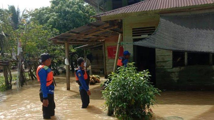 Banjir Genangi Sebagian Wilayah Aceh Tamiang Puluhan Rumah Terendam