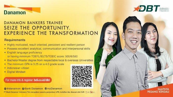 Lowongan Kerja Bank Danamon untuk S1 dan S2: Berikut Persyaratan dan Cara Daftarnya ...