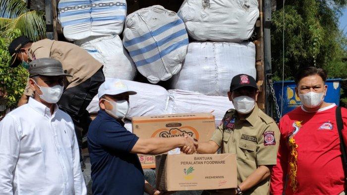 Pemko Langsa Terima Bantuan Logistik Kemensos RI Untuk Korban Banjir - Serambinews.com