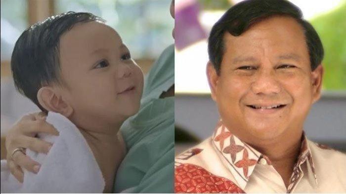 MASIH Ingat Bayi Viral Mirip Prabowo? Kini Sudah Gede jadi Model Iklan hingga Main Sinetron ...