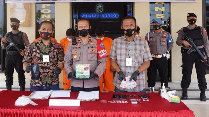 Kasus Sabu 1 Kg di Langsa, 4 Ditangkap 1 Buron, Ini Peran Masing-masing Tersangka - Serambinews.com