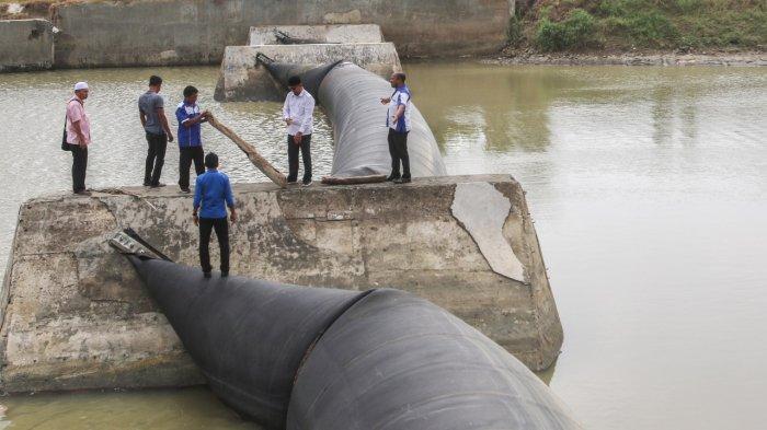 Bendung Karet Kembali Bocor, Pasokan Air Baku Turun 30 Persen ...