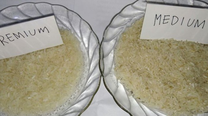 Cara Membedakan Beras Premium dan Medium - Serambinews.com