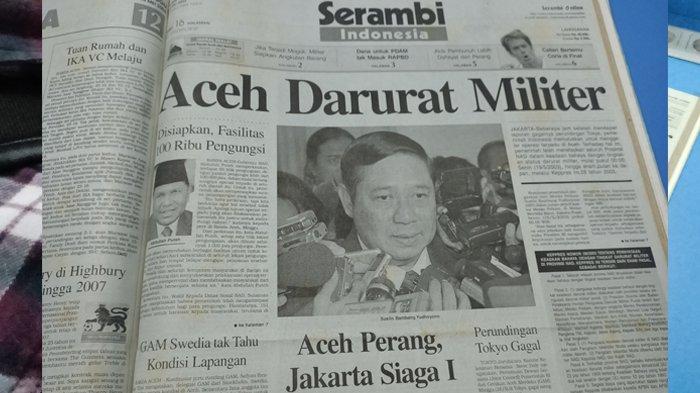 Hari Ini 18 Tahun Lalu, Aceh Darurat Militer, Perang Berakhir dengan ...