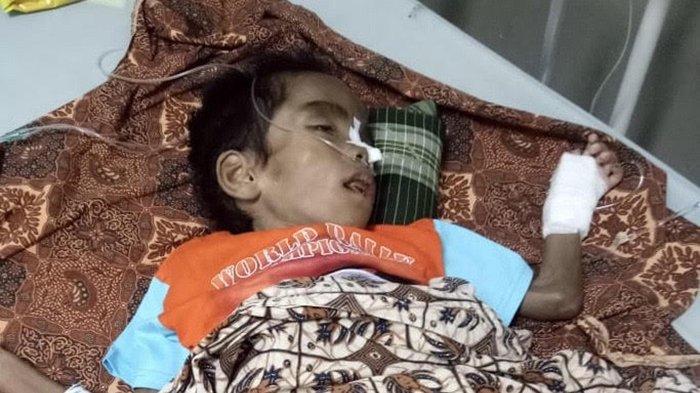 Muhammad Mustajab, Bocah Penderita Lumpuh Layu Meninggal di RSUD ...
