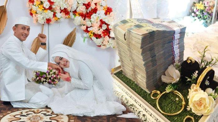 Beri Mahar 100 Mayam Emas dan Uang Tunai Rp 100 Juta, Brigadir TM Putra ...