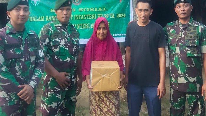 HUT Korps Infanteri Ke-79, Brigif 25/Siwah Berikan Bantuan kepada ...