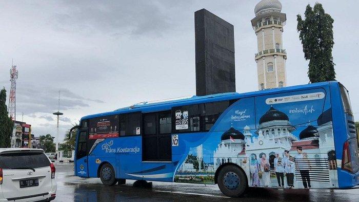 Perkenalkan Wisata Aceh, Bus TransK Disulap Jadi Wahana Promosi ...