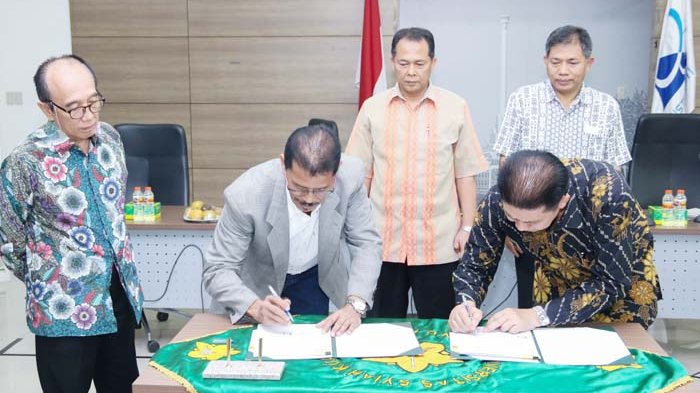 Unsyiah-PT Buana Prima Raya Teken Kontrak - Serambinews.com