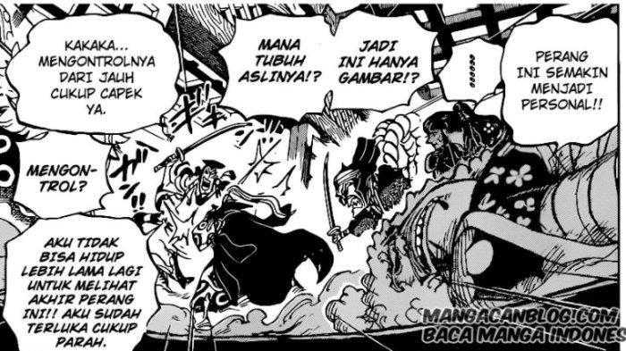 Bocoran One Piece chapter 1009: Luffy Bertekat Habisi Nyawa Kaido dan ...