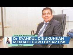 VIDEO - Wawancara Khusus Dengan Dr. dr. Syahrul, SpS (K) - Serambinews.com