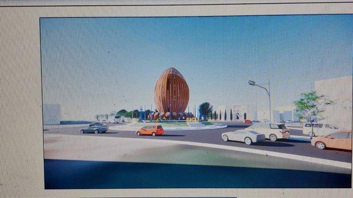 Begini Landscape Tugu Bundaran Aneuk Mulieng di Pidie, Proyeknya Terus ...