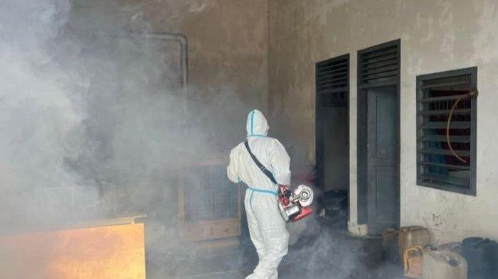 Lanudal Sabang Lakukan Fogging Cegah DBD di Lingkungan Mako dan Rumdis ...