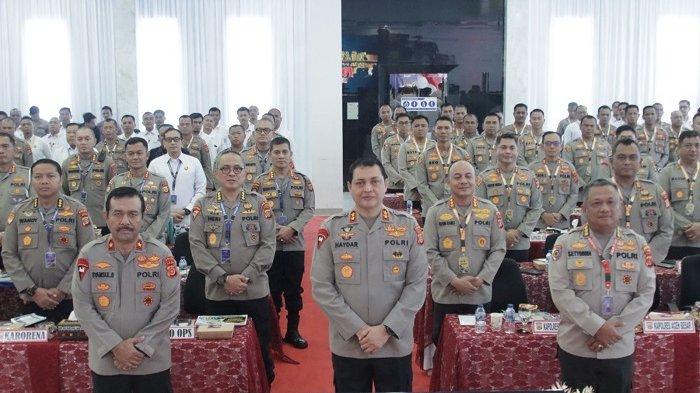 Kapolda Aceh Buka Gelar Operasional Polda Aceh Tahun 2023 - Serambinews.com