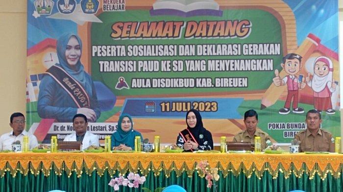 Bireuen Mulai Gerakan Transisi Belajar PAUD ke SD - Serambinews.com