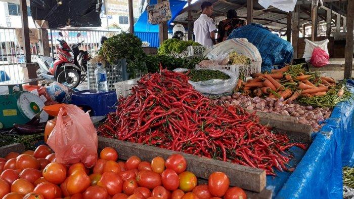 Setelah Lebaran, Harga Cabai Capai Rp 60 Ribu per Kg di Pasar Inpres Tapaktuan - Serambinews.com