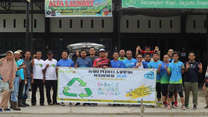 Peringati Hari Peduli Sampah Nasional Komunitas Lari Mifa Bel Lakukan Aksi Bersih-Bersih Sampah ...