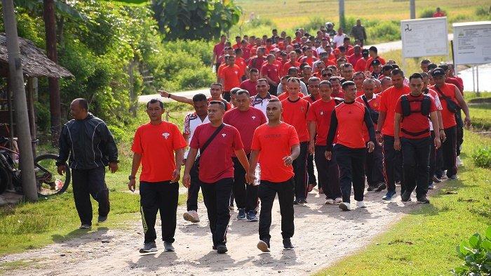 Ratusan Personel Kodim 0111/Bireuen Ikuti Olahraga Hush Run ...