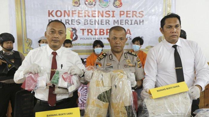 Polres Bener Meriah Ungkap 13 Kasus Narkoba Jenis Sabu dan Ganja - Serambinews.com