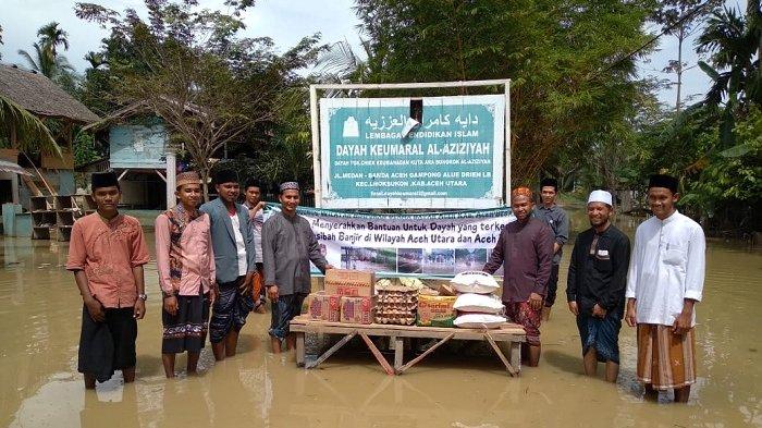 HUDA Aceh Besar Salurkan Bantuan Banjir untuk Tiga Dayah di Aceh Utara ...