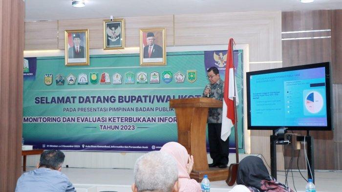 Pj Bupati Aceh Barat Presentasikan Kolaborasi Pelayanan Informasi Publik - Serambinews.com