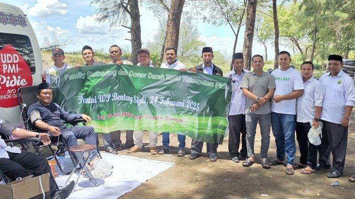 PC ISNU Pidie Gelar Silaturrahmi dan Donor Darah - Serambinews.com