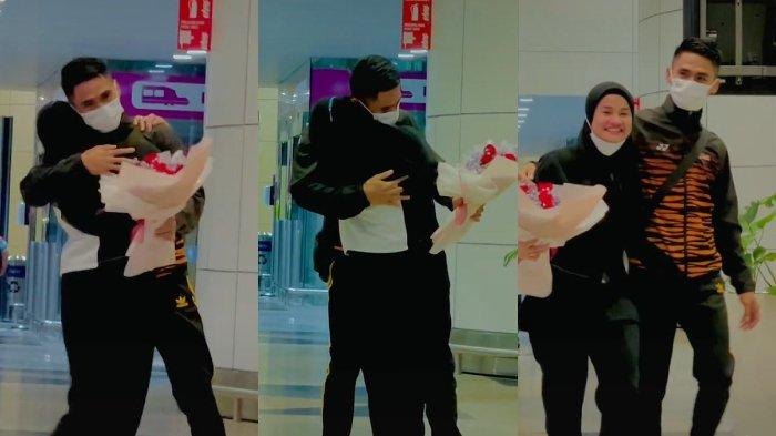 Istri Kembali ke Pelukan Suami Setelah 11 Bulan Kerja di Arab Saudi, Tangis Haru Pecah di ...