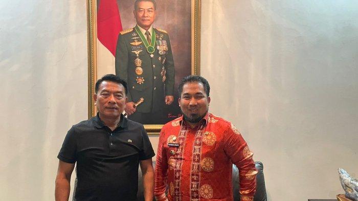 Pj Bupati Aceh Besar Silaturahmi ke Kediaman Kepala Staf Kepresidenan, Ini yang Dibahas ...